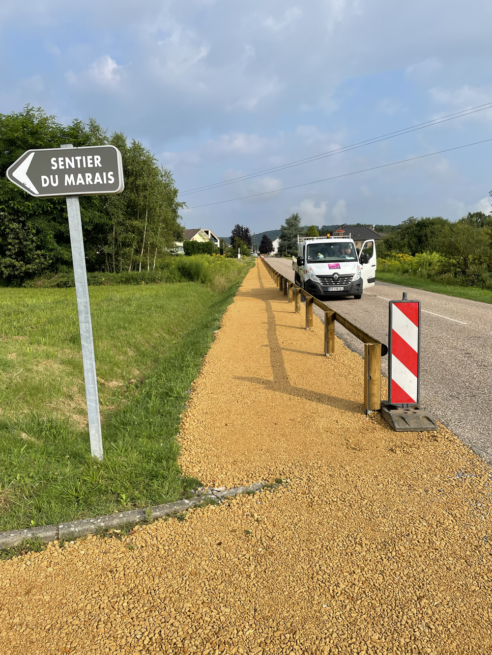 CREATION D'UN CHEMINEMENT PIÉTON - SMTPF